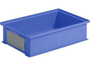 4052939630625 - Stapelkasten SSI Schäfer 14 6-2H Volumen 12 l bis 20 kg mit Griffmulde L 465 x B 314 x H 120 mm Polypropylen blau