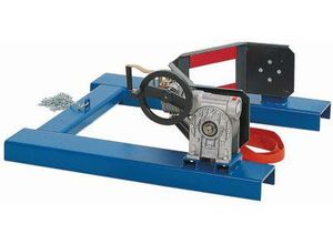4250101141027 - Fasswender asecos Stahl blau pulverbeschichtet B 1055 x T 1000 x H 455 mm bis 300 kg