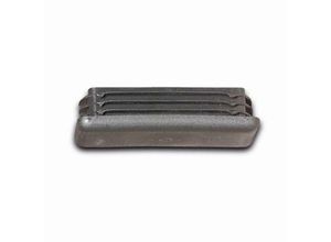 4055381350653 - Rammschutz Planke Kappe LxBxH 30 x 40 x 100 mm schwarz für Seitenabschluss kaiserkraft