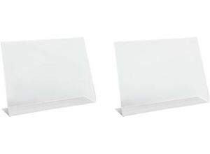 4250510892787 - Tischaufsteller Acryl schräg A3 quer 2 Stück