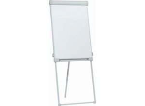 4016946211444 - FRANKEN PRO Magnetisches Flipchart FC43 Höhenverstellbar 67 x 95 cm Mit Dreibeinstativ und Stiftablage Hellgrau