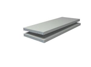 4004514107060 - Fachboden für Steckregal 800 x 300 mm weiß 2 Stück