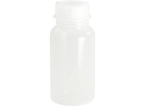 4007228701562 - Weithalsflasche Gesamthöhe 173 mm Gesamt-Ø 88 mm Polyethylen (ldpe) naturfarben Einfüllöffnung-Ø 392 mm - Hünersdorff