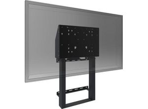 8719558940998 - Monitor Wandhalterung eBOX® für 1 Display bis 86 & bis 120 kg elektrisch höhenverstellbar Anti-Kollisionsschutz Kabelbox VESA Stahl schwarz