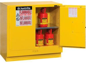 0697841113084 - FM-Sicherheitsschrank Undercounter Sure-Grip® EX für entzündbare Flüssigkeiten bis 83 Liter manuell schließende Türen gelb