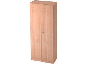 4032062023693 - HAMMERBACHER Aktenschrank Schrank Prokura V6100 N N SG nussbaum 4 Fachböden 800 x 420 x 2004 cm