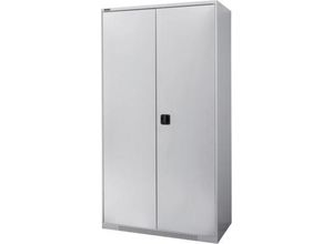 4051273769640 - Genius Schwerlastschrank FS Stahlblech B 1055 x T 520 x H 1950 mm 5 OH weißalu bis 1000 kg