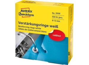 4004182035085 - - Lochverstärkungsringe 13mm weiß 500 St Pack 13mm weiß 500 St Pack Durchmesser 13 mm