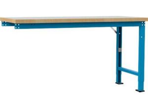 4045916161748 - WP70295012 Anbauwerkbank PROFI Spezial mit Kunststoffplatte BxTxH = 1750 x 700 x 740-1040 mm