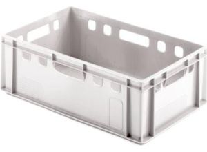 4026698004546 - Euro Box Fleischkasten lebensmittelecht Inhalt 353 L geschlossene Version weiß