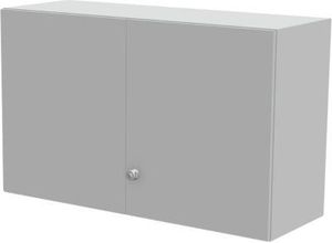 4251898807905 - Genius Aufsatzschrank TETRIS WALL 2 Ordnerhöhen Türanschlag rechts B 1200 x T 440 x H 740 mm