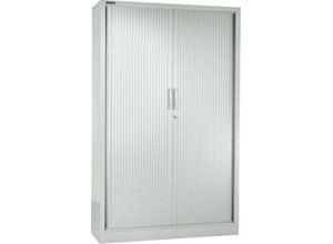 4051273516596 - Select Rollladenschrank MS iCONOMY Stahl 5 Ordnerhöhen B 1200 x T 400 x H 1935 mm lichtgrau RAL 7035