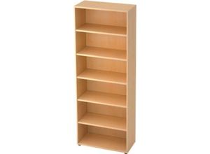4032062018088 - eurokraft pro ANNY - Büroregal 5 Fachböden HxBxT 2156 x 800 x 400 mm Ahorndekor