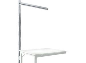 4045916129793 - ZB38049006 Aufbauportal UNIVERSAL-SPEZIAL uERGO 2100mm(Nutzh1500mm)Anbaueinheit mit Stabilisierungs-Strebe 1246mm für Tischbreite 1250mm RAL9006