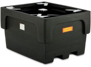 4052886369869 - PE-Auffangwanne für Tankcontainer IBC KTC für 1 x IBC KTC mit PE-Stützkreuz CEMO