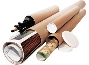 4055453005078 - Versandrohre aus Pappe 610 x 60 x 20 mm 50 Stück