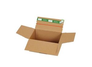 4055453007096 - Versandkartons Grünmarie® 200 x 150 x 100 mm palettenoptimiert Automatikboden bis 20 kg 100 % recycelbar FSC®-Wellpappe braun 20 Stück