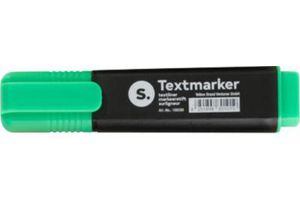 4251898801019 - Textmarker S mit Keilspitze lichtbeständig schnell trocknend grün 1 Stück