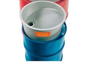 4052886140802 - GFK-Einfülltrichter CEMO ohne Klappdeckel für 60 l Fass Durchmesser 390 mm