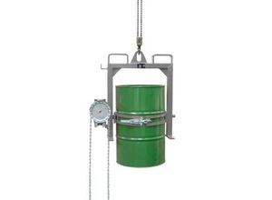 4052462046993 - Fasskipper BAUER FD-SK mit Kette Stahl B 1020 x T 650 x H 1010 mm grau