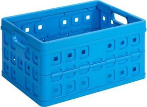 8711112570702 - Klappbox Square 32L blau 49 x 36 x 245 cm Boxen Körbchen & Kisten - Sunware