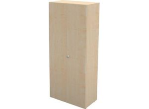 4251898806588 - Genius Garderobenschrank TETRIS WALL 1 Fachboden Türanschlag rechts B 800 x T 440 x H 1880 mm Ahorn-Dekor