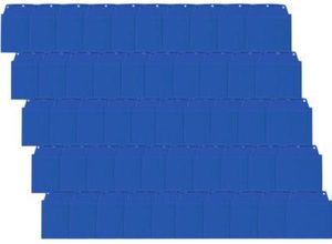 4050827014502 - Orgatex Sichttaschen A6 quer blau 50 St