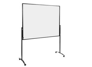 8713797097239 - Whiteboard Premium Plus mobil als Trennwand nutzbar horizontal & vertikal magnethaftend B 1200 x H 1500 mm Stahl weiß emailliert