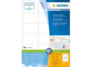 4008705042659 - - Universaletikett premium 635 x 466 mm (b x h) nicht wieder ablösbar Papier weiß 1800 Etik Pack