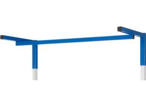 4040376864130 - Rau Laufschiene für höhenverstellbare Arbeitsplatzsysteme Serie E mit Beleuchtungsleiste & Karabiner B 1500 x T 40 x H 40 mm bis 30 kg