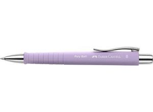 6933256654595 - FABER-CASTELL Kugelschreiber POLY BALL Colous XB sweet lilac Schreibfarbe blau 1 St