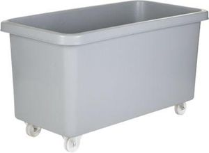4250677900967 - Rechteckbehälter aus Polyethylen fahrbar Inhalt 450 l grau ab 5 Stk kaiserkraft