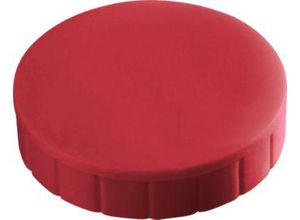 4002390050425 - Rundmagnet Solid 20 mm 03 kg Haftkraft 10 Stück rot