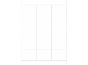 4250510811948 - Select Universal-Etiketten 700 x 508 mm = 35 Disk Permanentkleber 1500 Stück