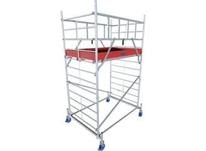 4009199945112 - Alu-Fahrgerüst Krause ProTec XXL 200 kg m² TÜV-geprüft gebremste Rollen L 2000 x B 1400 x H 4300 mm