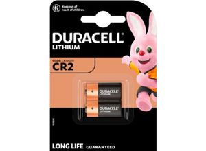 5000394030480 - 125236 Batterien 1x2 Duracell Lithium CR2 Fotobatterie 3V 800mAh CR15H270 125236 5000394030480