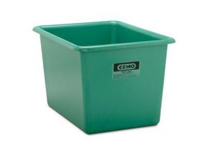 4052886102633 - Großbehälter aus GfK Inhalt 700 l LxBxH 1320 x 970 x 800 mm grün CEMO