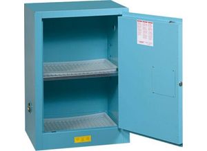0697841112377 - FM-Chemikalienschrank Compac Sure-Grip® EX für Ätzmittel bis 45 Liter selbstschließende Türen blau