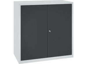 4064615079796 - Werkzeugschrank Sicherheitsschloss 2 Einlegeböden & 1 Schublade B 1000 x T 500 x H 1000 mm Stahlblech lichtgrau anthrazit