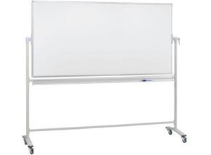 4016946190275 - Stativdrehtafel-Whiteboard Stativ-Drehtafel Mobil Emaille | 2000 x 1000 mm ST203 200x193x60cm (BxHxT) emailliert Aluminiumra