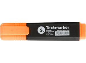 4251898801040 - Textmarker S mit Keilspitze lichtbeständig schnell trocknend orange 10 Stück
