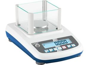 4045761202849 - KERN & Sohn Präzisionswaage PFB 200-3 mit LCD-Display Checkweighing-Funktion Edelstahl-Wägeplatte ∅ 80 mm