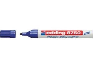 4004764103591 - edding 8750 industry paint marker blau 10 Stück