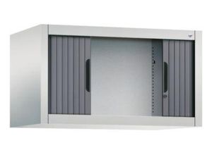 4050646775615 - Rollladenschrank Omnispace H450B800T420 mm Lichtgrau Schwarzgrau