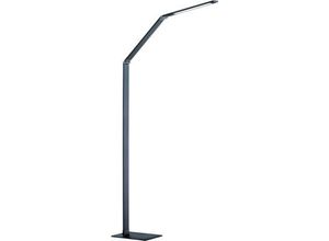4001133458412 - Fischer&honsel - led Stehleuchte geri grau verstellbar dimmbar Lichtfarbe wählbar Höhe 133cm