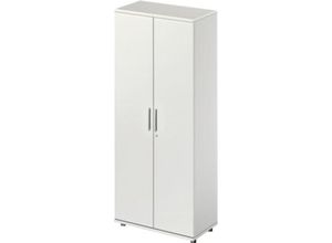 4250510880401 - Pure Flügeltürenschrank Proplana 5 Ordnerhöhen Breite 800 mm abschließbar lichtgrau