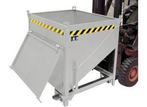 4052462014619 - Silobehälter SGK 75 Zugseil-Entleerung L 1000 x B 1200 x H 1170 mm 075 m³ bis 1000 kg Stahl feuerverzinkt
