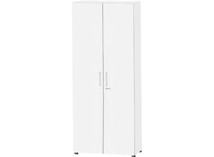 4250510813263 - Select Schrank SET UP 6 OH abschließbar B 800 x T 420 x H 2196 mm weiß weiß