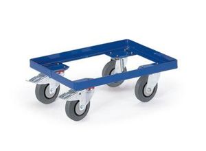4250448502697 - Rollcart Fahrrahmen 610x410mm Winkelstahl mit Polyamid-Bereifung und 2 Feststellern