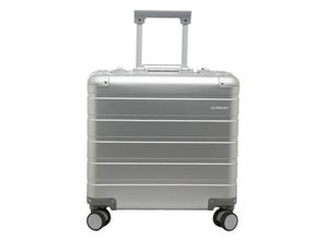 4021068451920 - Business Trolley Gravity Hauptfach herausnehmbares Fächerfach Teleskopgriff abschließbar B 440 x T 225 x H 420 mm Aluminium silber